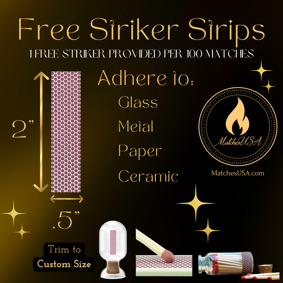 2" Matches (Bundle of 100) – MATCHES USA