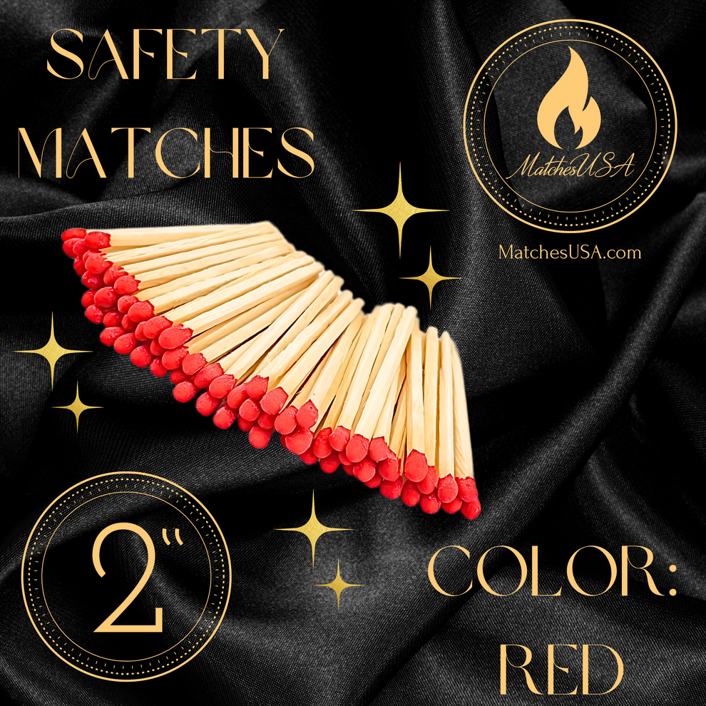 2" Matches (Bundle of 100) – MATCHES USA